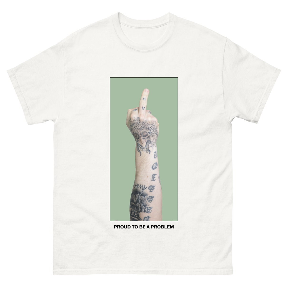 "Middle Finger" T-Shirt – HANG OVER GANG