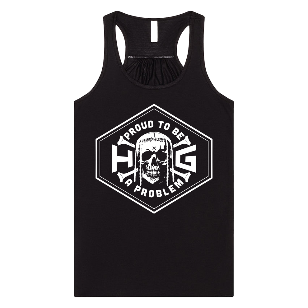 Womens "HOG LOGO" Racerback Tank – HANG OVER GANG